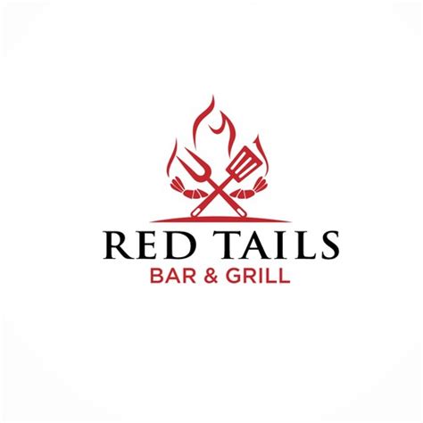Designs Red Tails Bar And Grill Needs Your Help Logo And Hosted