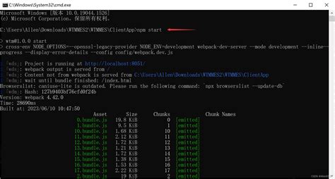 wtm框架运行报错0308010c digital envelope routines unsupported
