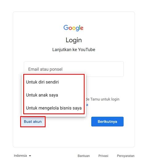 Tutorial Membuat Akun Google