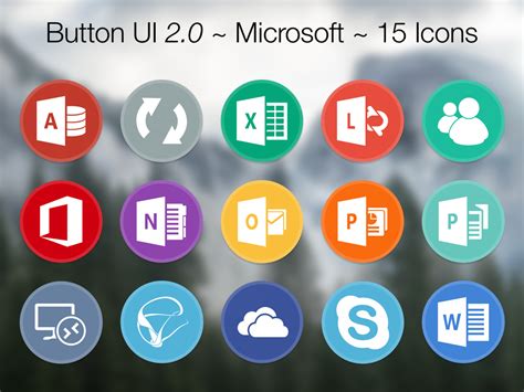 Button Ui 2 0 ~ Microsoft Office 2016 Extras By Blackvariant On Deviantart