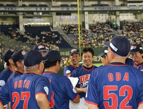 Mvpは侍ジャパンの新監督・稲葉篤紀サントリードリームマッチ2017 侍ジャパン Baseball Gate