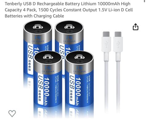 How Safe Reliable Are The USB Rechargeable AA C Or D Cells R Batteries