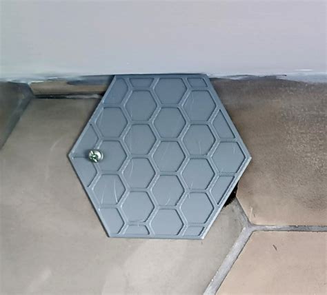 Hexagonal Cover For Octagonal Electrical Box By Baloo 3d Download