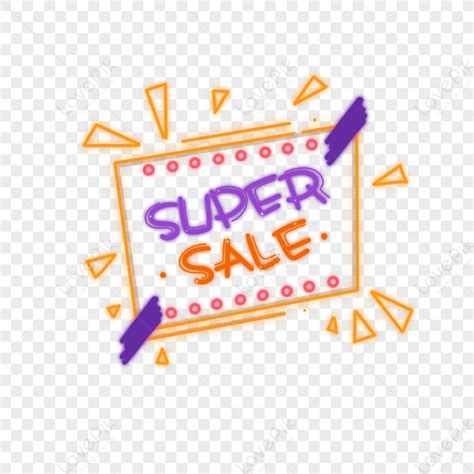 컬러 네온 조명 일러스트 효과 간판 프로 모션 라벨제공광고하는 Png 일러스트 무료 다운로드 Lovepik