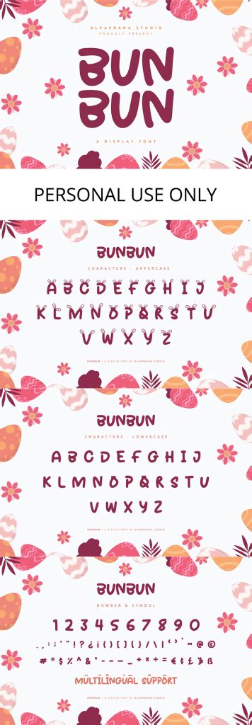 Bunbun Font 1001 Fonts