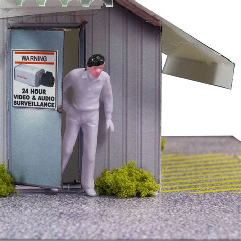 Bk 8703 187 Scale General Store And Commercial Steel Building Photo
