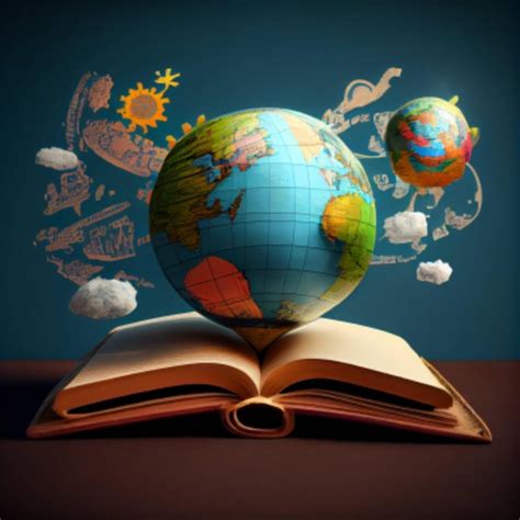 Premium Photo A Book With A Globe Education Concept The Growth Of