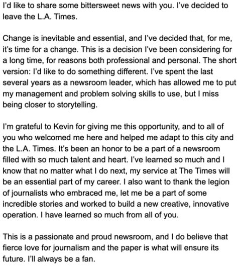 La Times Managing Editors Resign Days After Kevin Meridas Exit