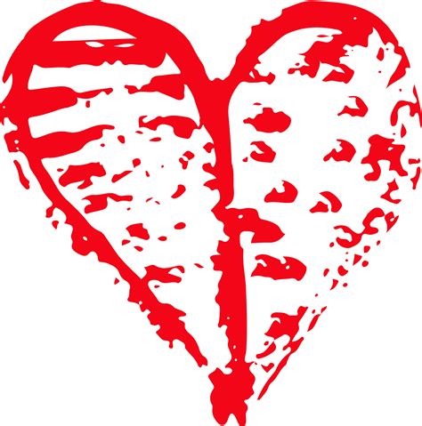 Hand Draw Heart Icon Love Sign Design 9992592 Png