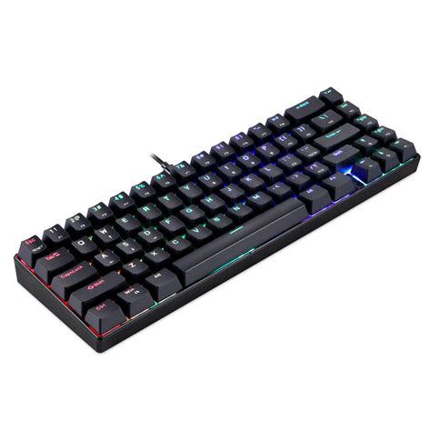 MOTOSPEED CK67 67 Keys Wired Mechanical Gaming Keyboard Longhua Switch ...
