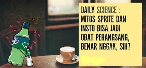 Mitos Sprte Dan Insto Bisa Jadi Obat Perngsng Benar Nggak Sih