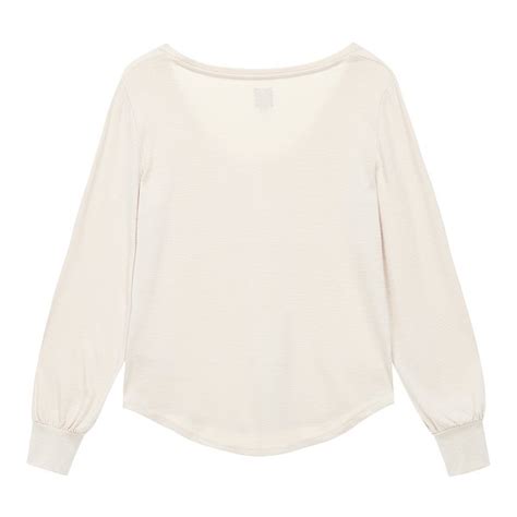 Gap Adults갭 ★갭 여성 20년 Holiday★ U넥 퍼프 슬리브 티셔츠 Sivillage 에스아이빌리지
