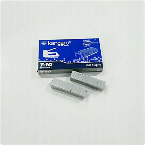 Isi Staples Stapler Tembak Ukuran T 10 Kangaro