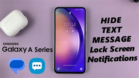 Text Messages It Works Samsung Galaxy Tech Content Lockscreen