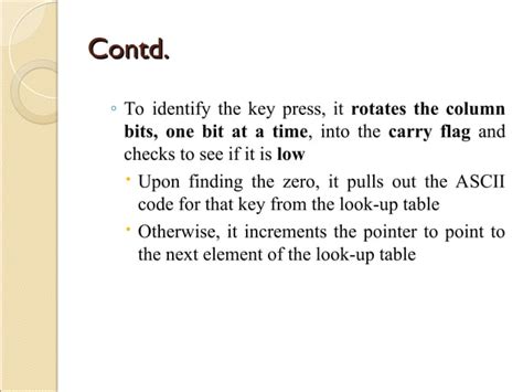 Keyboard Interfacing For The 8051 Mcappt