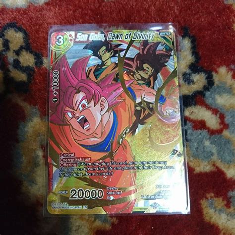 海外限定 ドラゴンボール超カードゲーム Bt8 109 Spr Ssg 孫悟空 By メルカリ