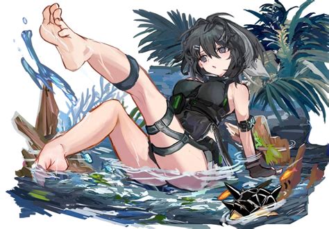 La Pluma And Originium Slug Arknights Drawn By Uruzu Danbooru