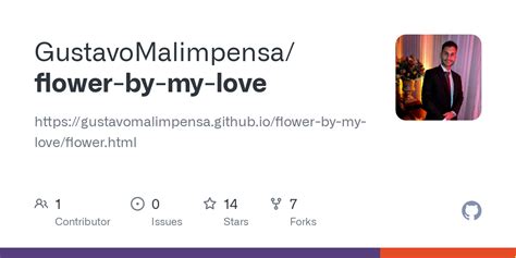 Github Gustavomalimpensa Flower By My Love Gustavomalimpensa