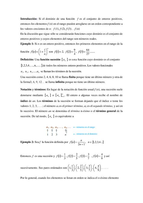 Sucesiones Diego Fabian Gomez Gonzalez Warning Tt Undefined Function 32 Introducción Si