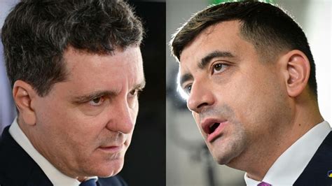 Nicușor Dan Vs George Simion Un Funcționar Palid și Un Predicator De Mahala Vor Să Conducă România