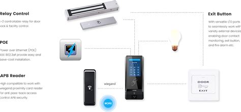 Ct9 Pro Intelligent Touchless Centralized Multi Credentials Door Access