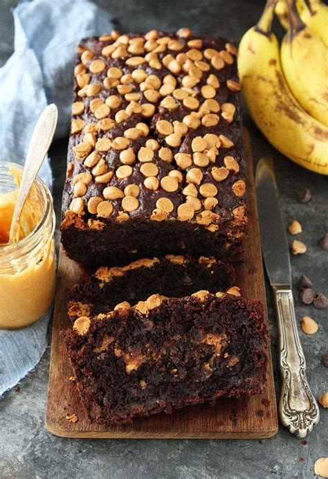 Peanut Butter Chocolate Chip Banana Bread