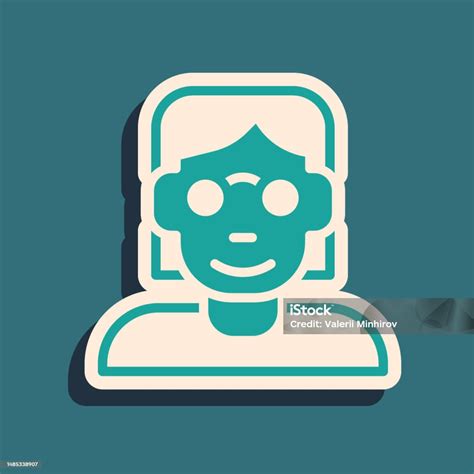 Ilustración De Icono De Hacker O Codificador Verde Aislado Sobre Fondo