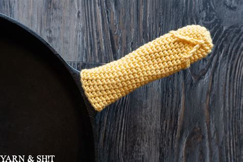 Penis Pan Handle Cover Free Crochet Pattern