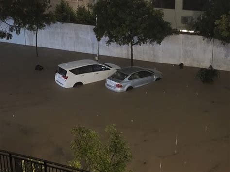 Arterial Roads Tech Corridor In Bengaluru Flooded After Overnight Rain