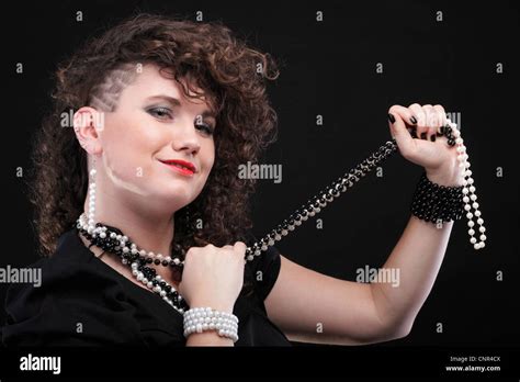 Girl Ear Super Piercing Woman Dark Hair Natural Brown Haired Black