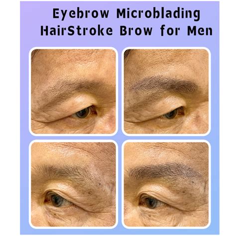 Eyebrow Microblading For Men Florence Wong Weblog Professional Make