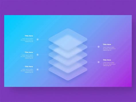 Glassmorphism Animated Powerpoint Infographic By Oleksii Kolosov On