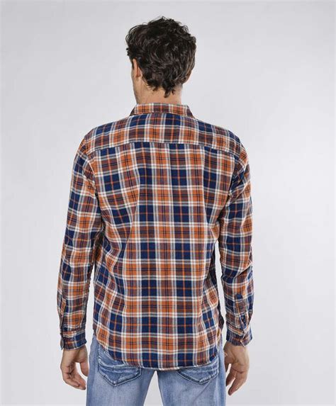 Camisa Hombre Cuadros Tricot
