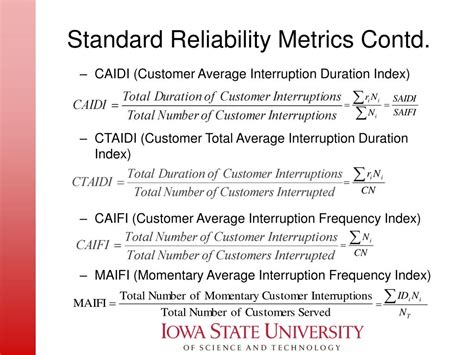 Ppt Distribution System Reliability Evaluation Powerpoint Presentation Id219831