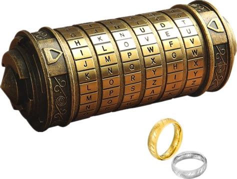 Da Vinci Code Mini Cryptex Puzzel In Puzzel Voor Kerstmis