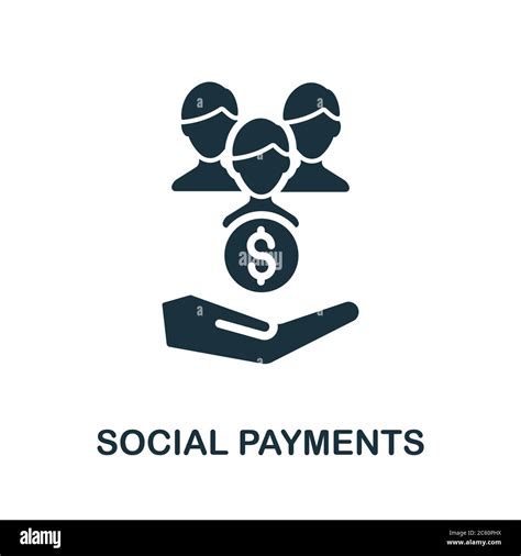 Social Payments Icon Simple Element From Crisis Collection Creative