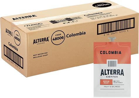Alterra Coffee Sumatra Dark Roast Coffee Fresh Pack For Flavia Brewers Pack Of 100