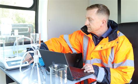 Mobile Laboratory Testing Exceptional Water Filtration Solution
