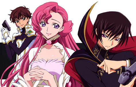 コードギアス【ルルーシュ・ランペルージユーフェミア・リ・ブリタニア枢木スザク】 壁紙