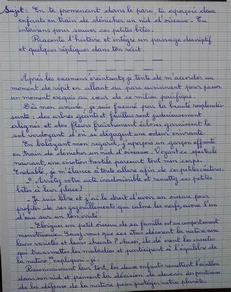 قسم السنة السادسة ابتدائي Français On a abordé le thème sauver la nature