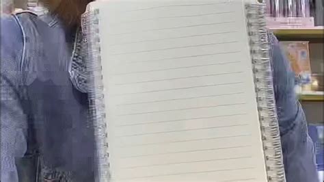 Spiral Notebook Ballpen Set Grid Blank Line 80 Sheets Coil Notebook A6 A5 B5 A4 School