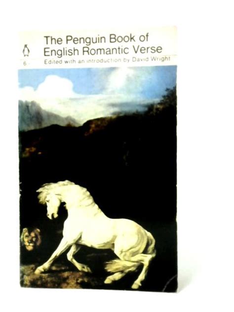 The Penguin Book Of English Romantic Verse By David Wright Ed Good