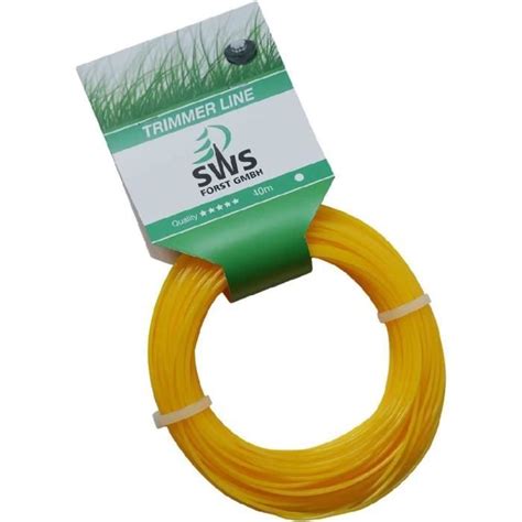 Fil de coupe fil pour coupe bordures en forme détoile 1 3 mm x 40 m