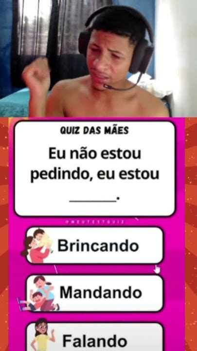 Sua Mãe Já Falou Isso Pra Vc Shorts Youtube