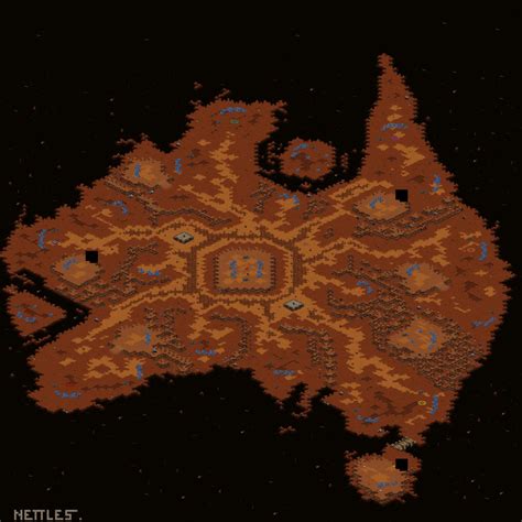 Australia Starcraft Map Preview Starcraft Nibbits