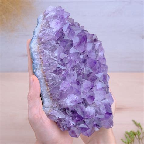 Drusa Grande De Amatista Mineral Prime