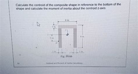 Calculate The Centroid Of The Composite Shape StudyX