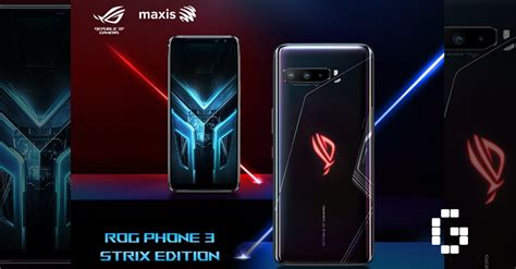 Get The ROG Phone STRIX Edition With Maxis Zerolution From RM Per Month GamerBraves