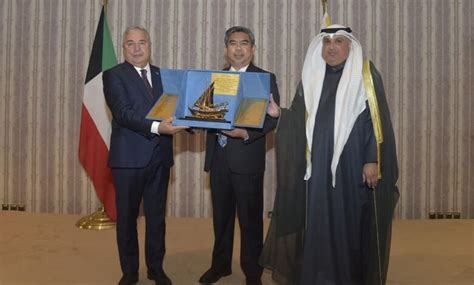 Farewell Ceremony Held For Brunei Ambassador To Kuwait Times Kuwait