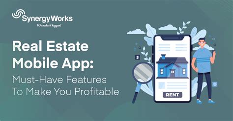 Real Estate Mobile App Top Features To Add Synergyworks Solutions